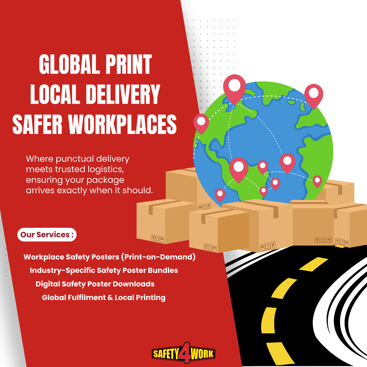 How Local Print & Delivery Helps the Environment – Safety4Work