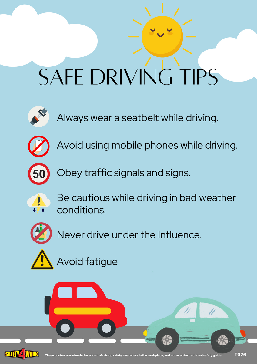 T026- Transport Workplace Safety Poster – Safety4Work
