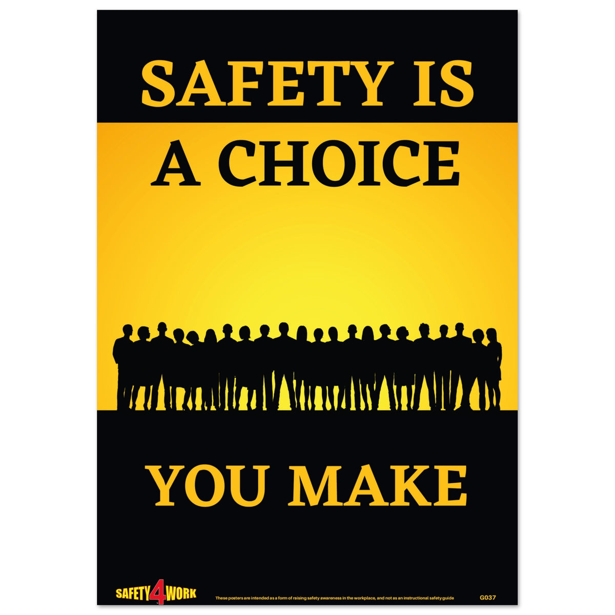 G037- General Workplace Safety Poster – Safety4Work
