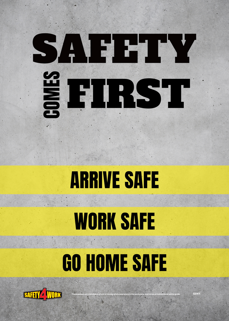 Workplace Safety Posters, Posters Printed Near You | Safety4Work