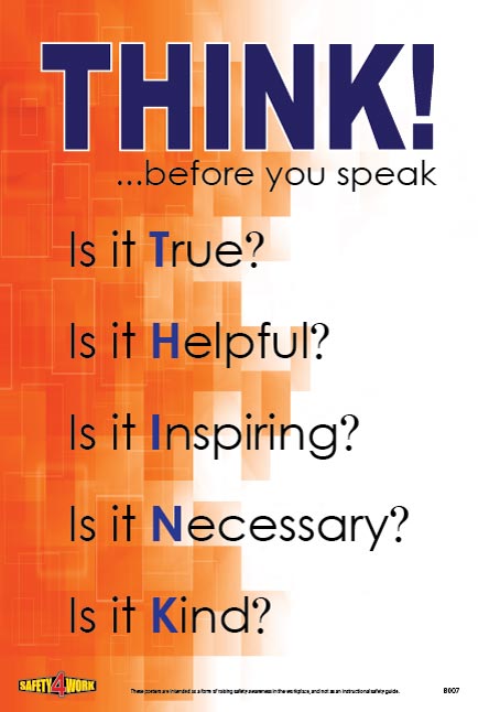 B007- Behaviour Workplace Safety Poster – Safety4Work