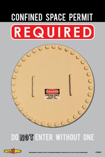 CON005- Construction Workplace Safety Poster – Safety4Work