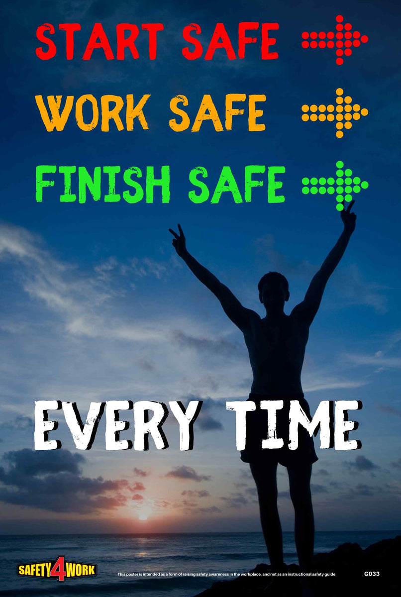 G033- General Workplace Safety Poster – Safety4Work