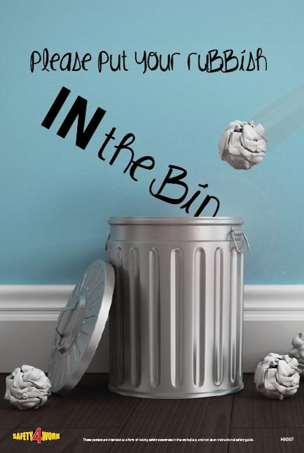 HK007- Housekeeping Workplace Safety Poster – Safety4Work