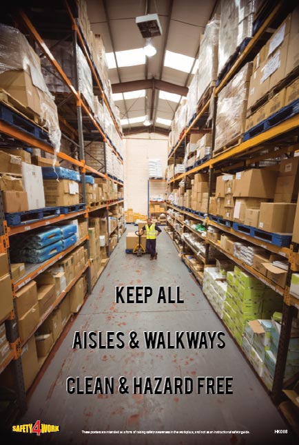 HK008- Housekeeping Workplace Safety Poster – Safety4Work