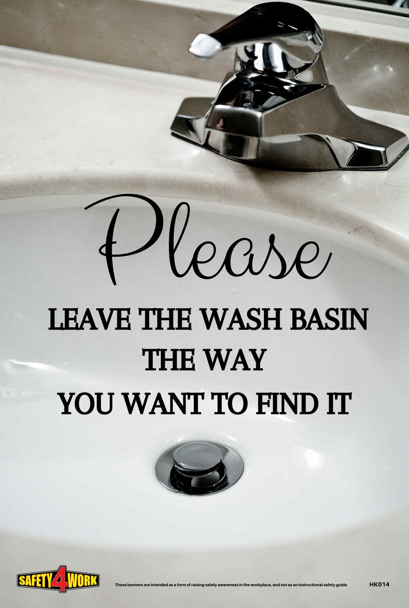 HK014- Housekeeping Workplace Safety Poster – Safety4Work