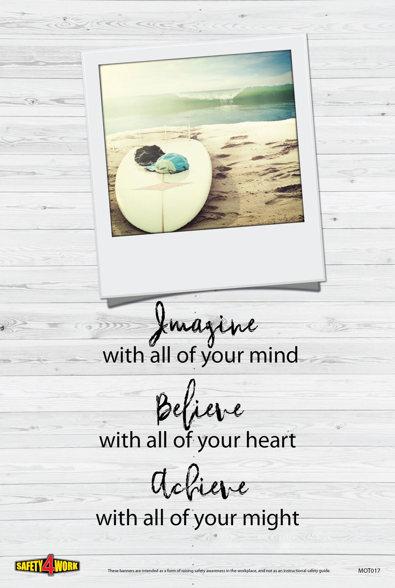 MOT017- Motivation Workplace Safety Poster – Safety4Work