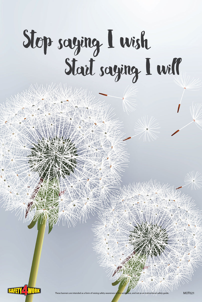 MOT021- Motivation Workplace Safety Poster – Safety4Work