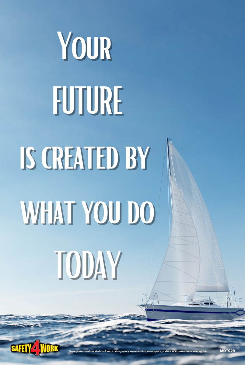 MOT029- Motivation Workplace Safety Poster – Safety4Work