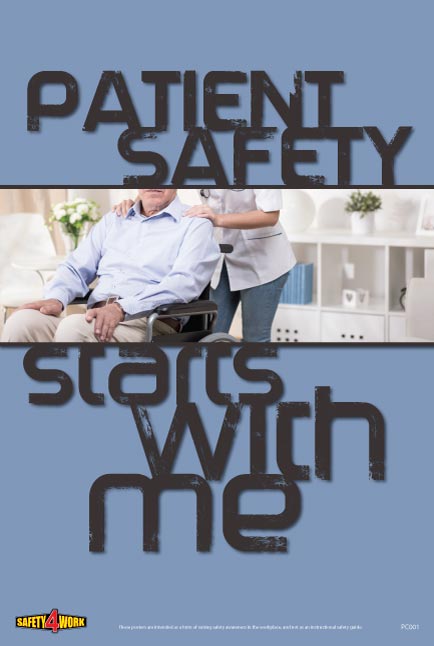 PC001- Patient Care Workplace Safety Poster – Safety4Work