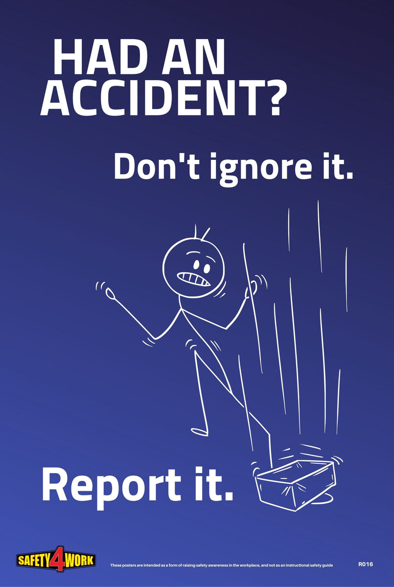 R016- Reporting Workplace Safety Poster – Safety4Work