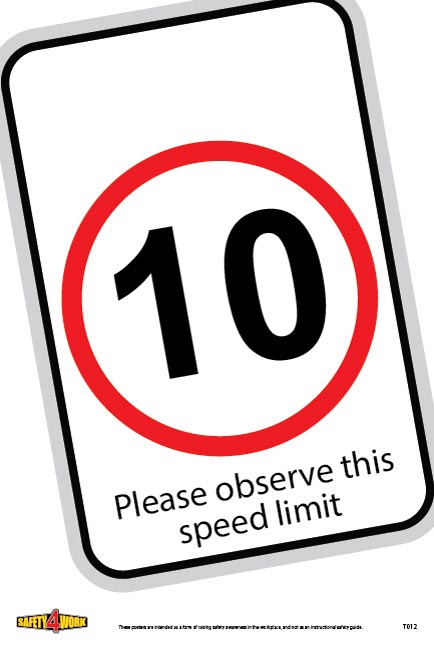 T012- Transport Workplace Safety Poster – Safety4Work