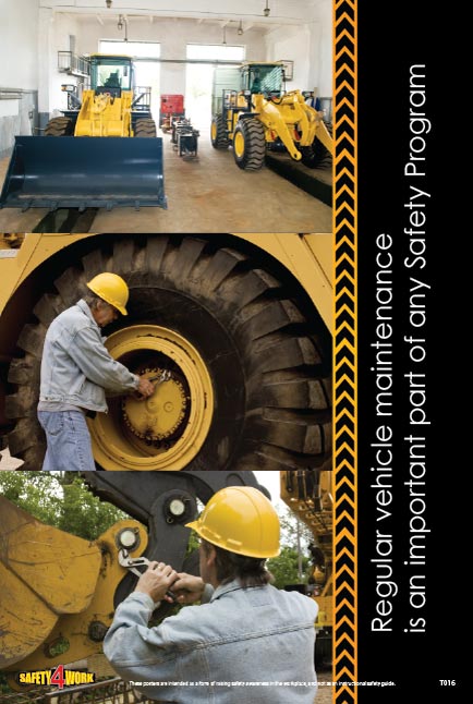 T016- Transport Workplace Safety Poster – Safety4Work